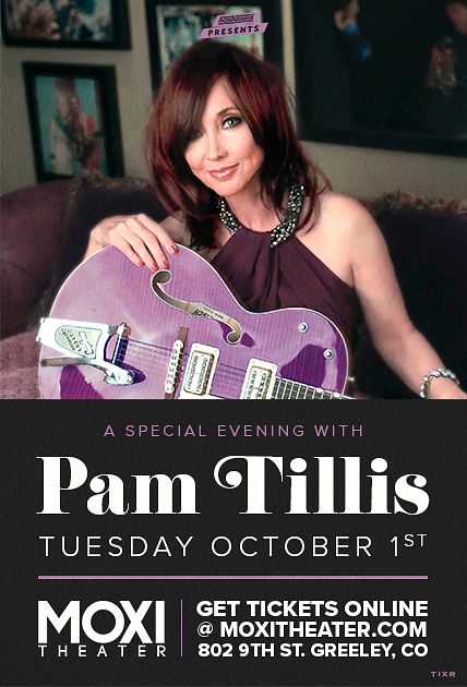 Pam Tillis Tickets at Moxi Theater in Greeley by BandWagon Presents | Tixr