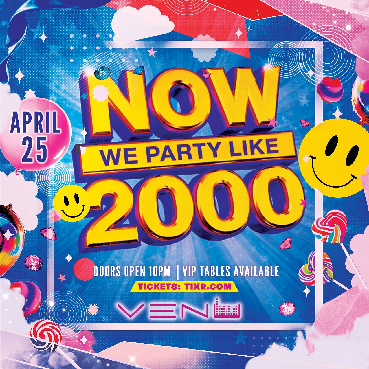 Party Like It's 2000 Tickets at VENU in Buffalo by VENU | Tixr