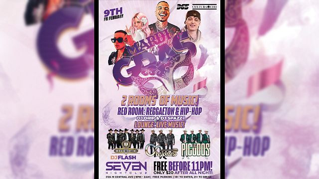 Mardi Gras Gone Wild 18 Tickets At Seven Nightclub And Lounge In