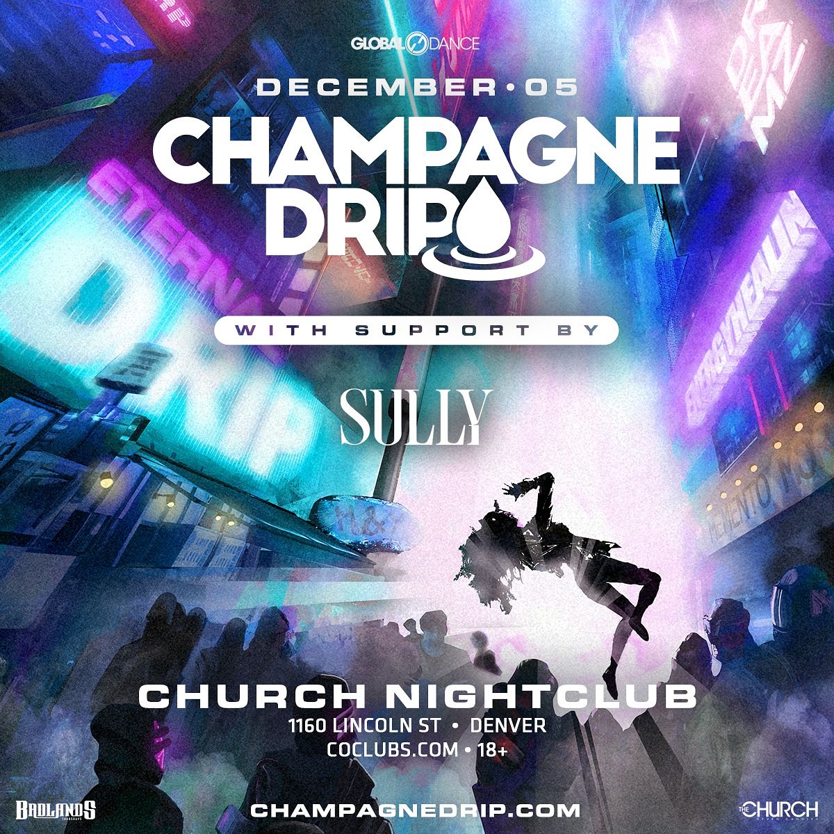 Champagne Drip Tickets at The Church Nightclub in Denver by The Church ...