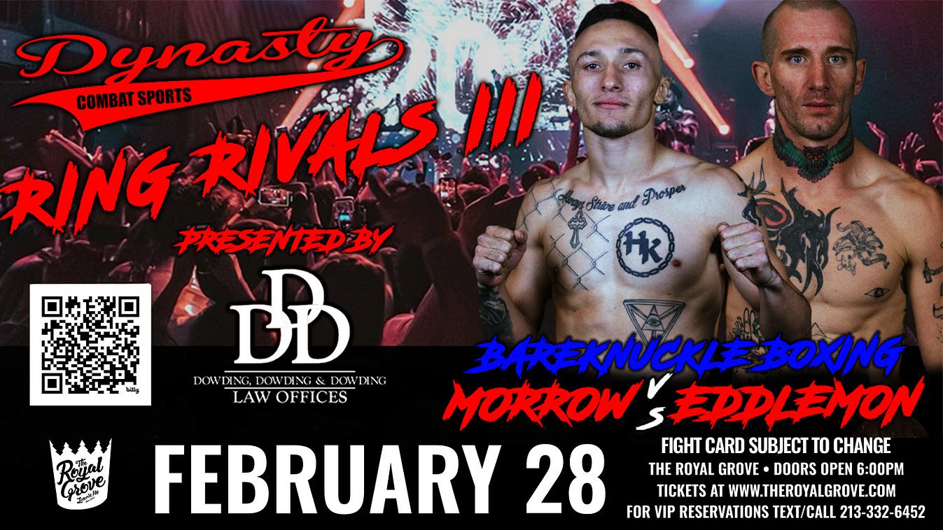 Dynasty Combat Sports Ring Rivals III Tickets at The Royal Grove in ...