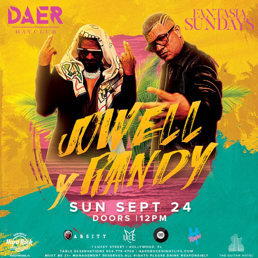 JOWELL & RANDY | DAER Dayclub - Hard Rock Holly Tickets at DAER Dayclub ...