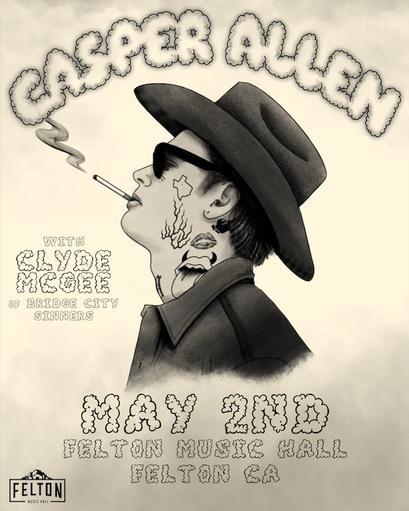 Casper Allen Tickets at Felton Music Hall in Felton by Felton Music ...