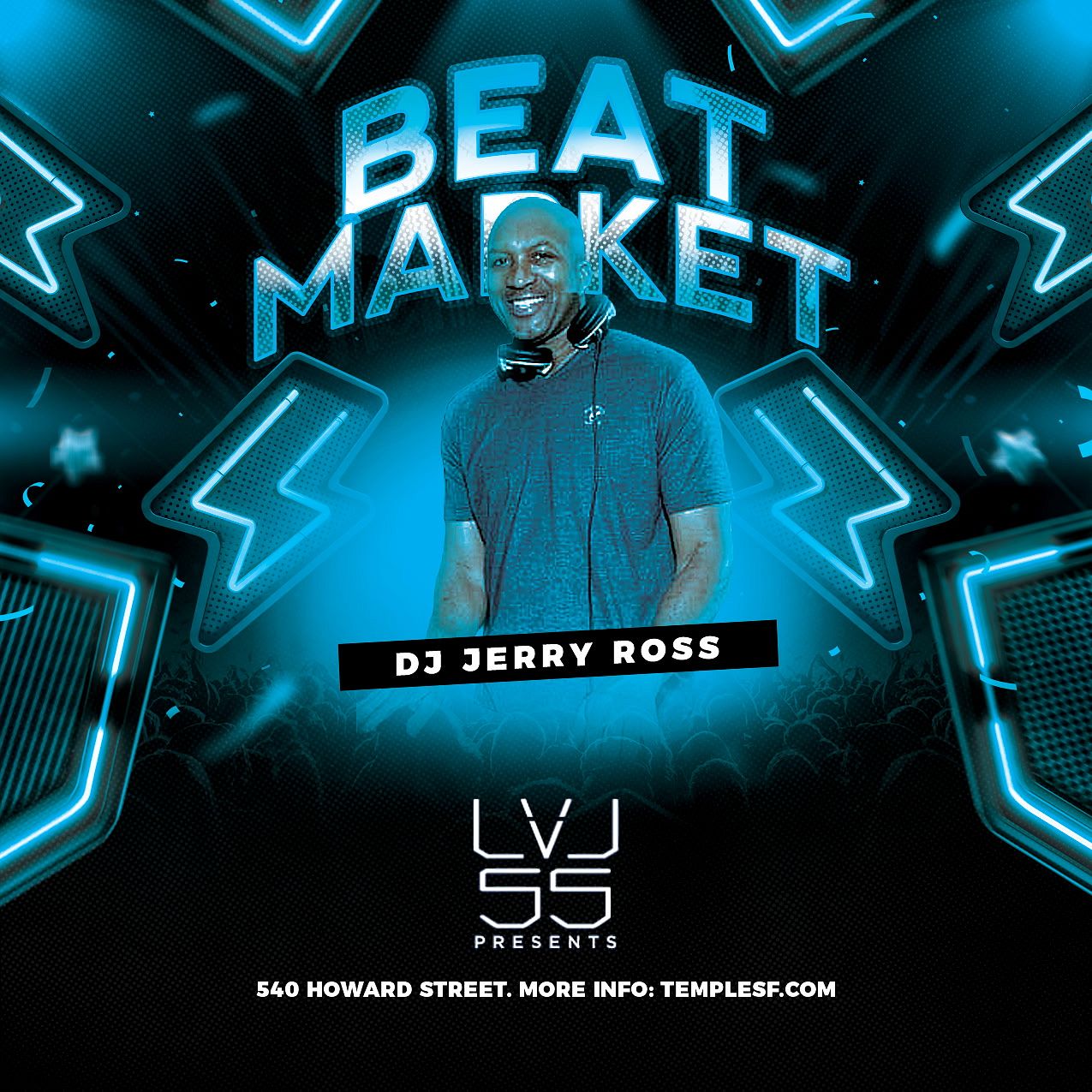 Beat Market with Gerry Ross Tickets at Temple San Francisco in SF by ...