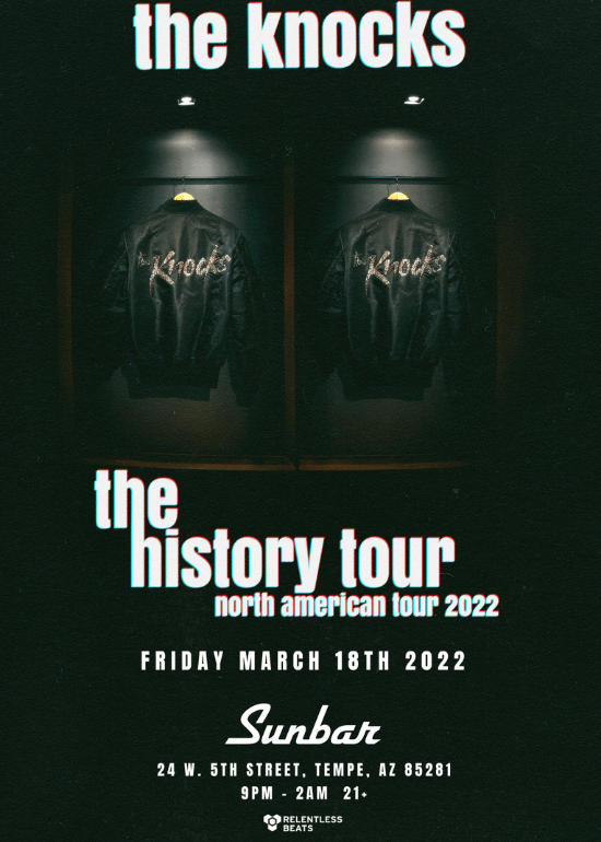 The Knocks Present The History Tour Tickets at Sunbar Tempe in Tempe by ...