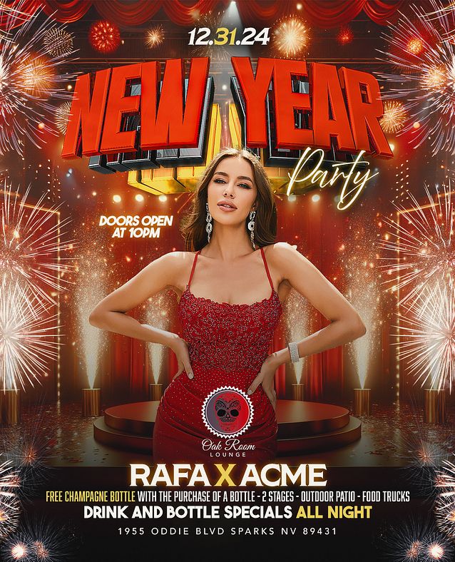 End of Year Party NY Edition Tickets at Oak Room Lounge in Sparks by ...