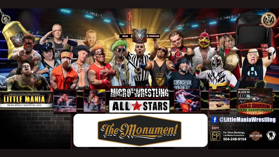 Micro Wrestling All-Stars Tickets at The Monument in Winchester by The ...