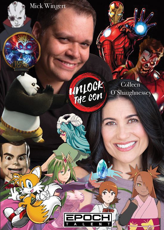 Voice Actors Mick Wingert & Colleen O'Shaughnessey Tickets at Auburn ...