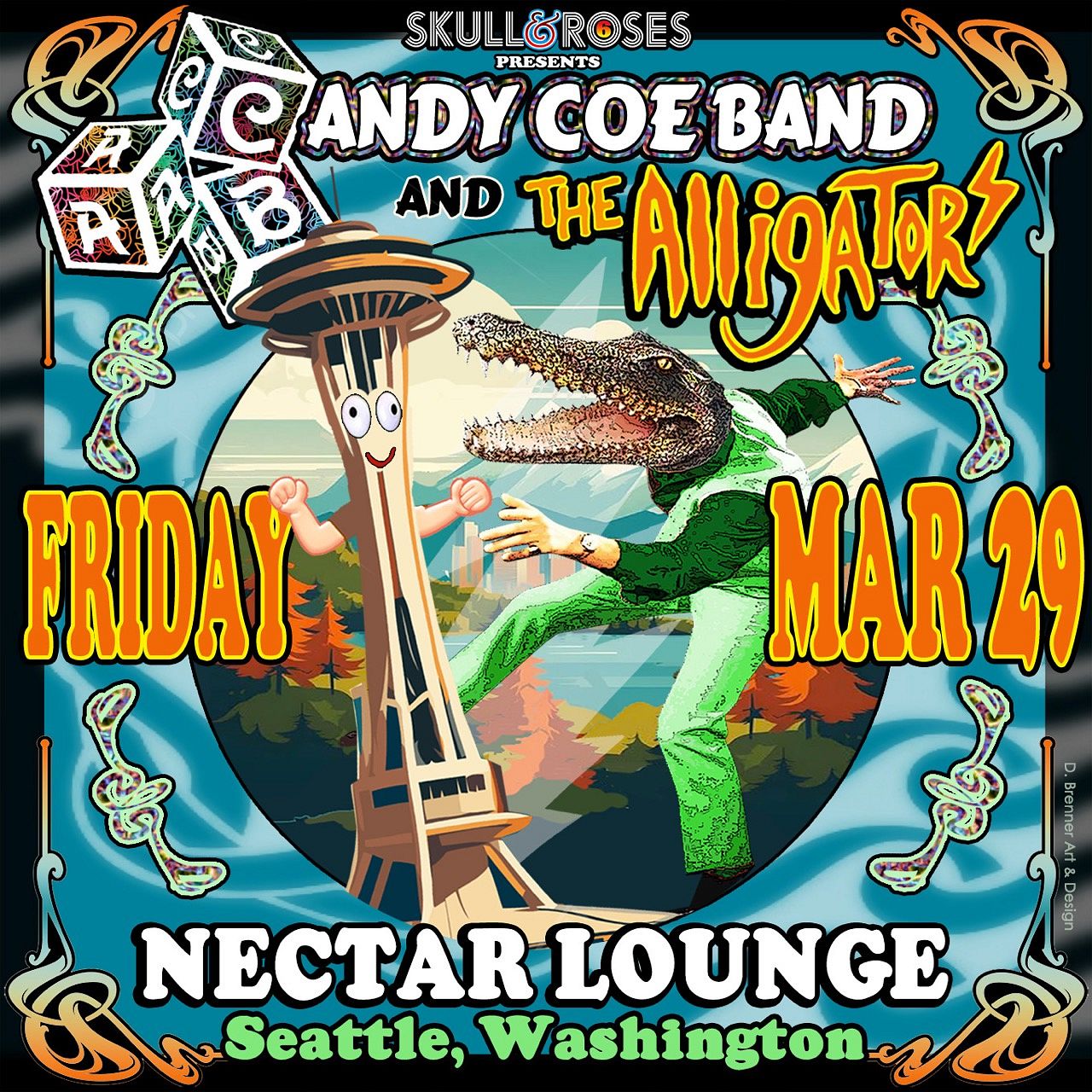 ANDY COE BAND with special guests THE ALLIGATORS Tickets at Nectar Lounge in Seattle by Nectar ...