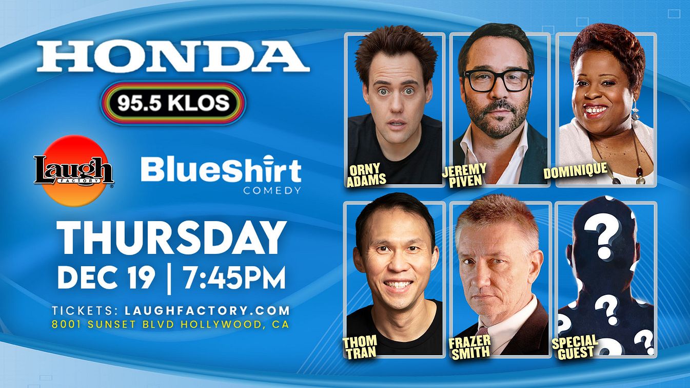 KLOS Radio & Honda Show Tickets at Laugh Factory Hollywood in Los ...