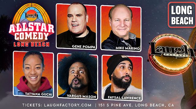 Thursday All-Star Comedy Tickets at Laugh Factory Long Beach in Long ...