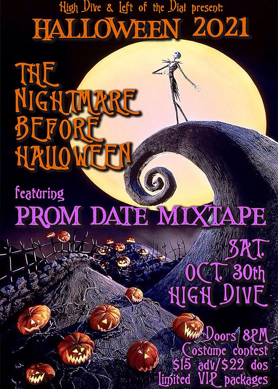 PROM DATE MIXTAPE - 80s New Wave Experience Tickets at High Dive in ...