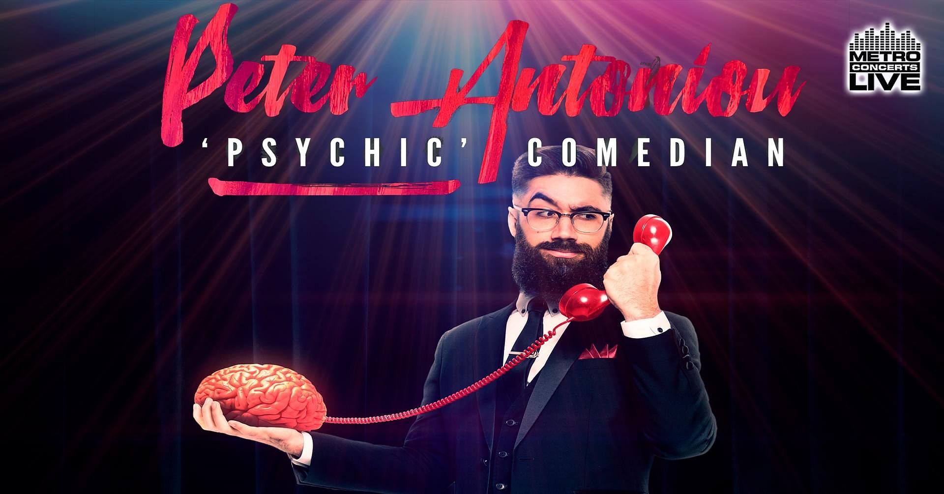 Peter Antoniou - Psychic Comedian Tickets at Wildwood in Iowa City by ...