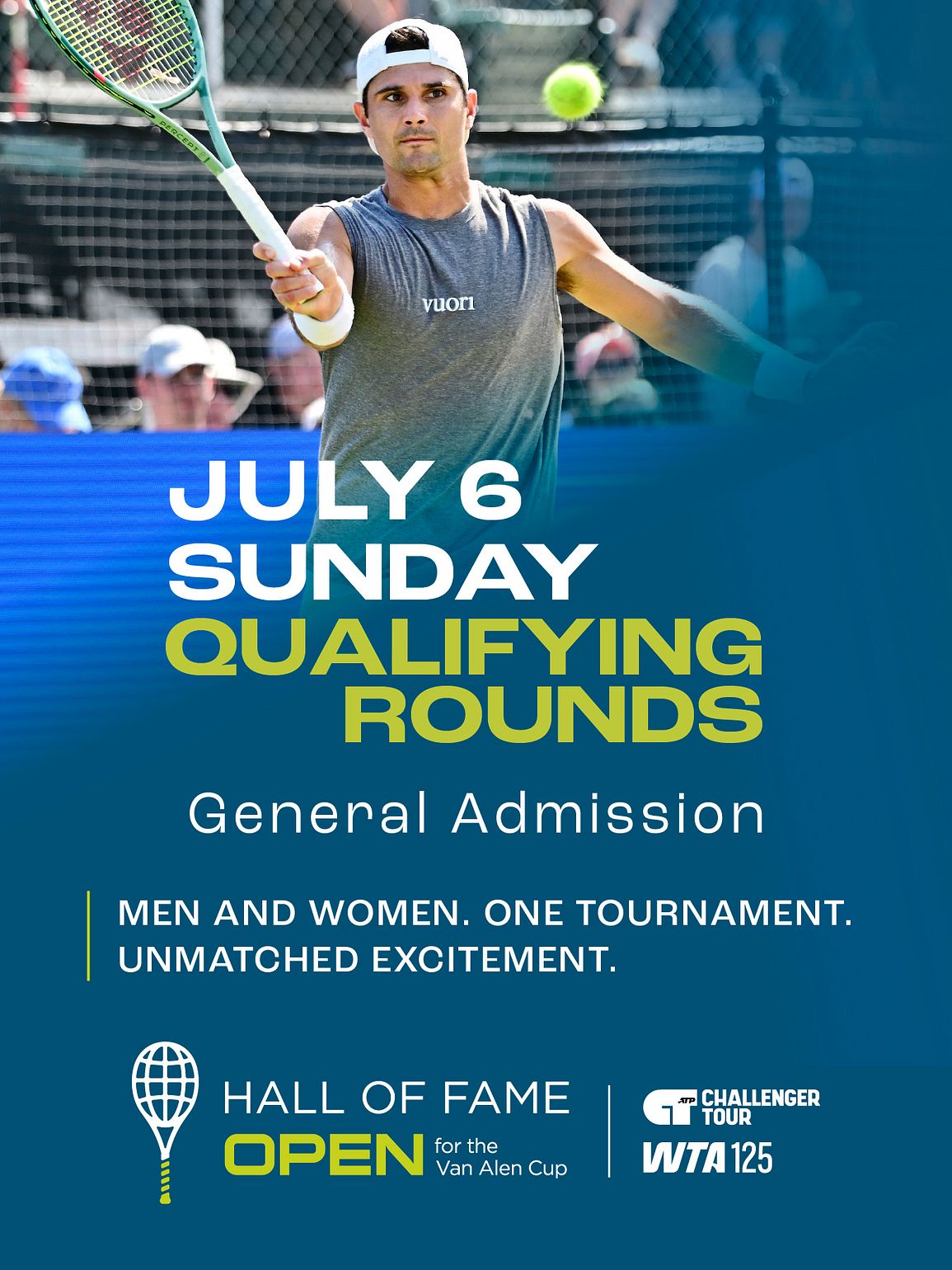 July 6 Qualifying Rounds Tickets at International Tennis Hall of Fame ...