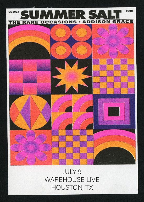 SUMMER SALT Tickets at The Studio at Warehouse Live in Houston by ...