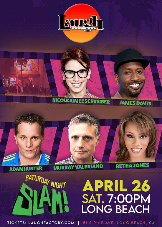 Saturday Night Slam Tickets at Laugh Factory Long Beach in Long Beach ...