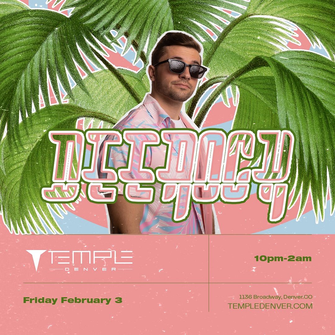Deerock Tickets at Temple Nightclub in Denver by Temple Nightclub ...