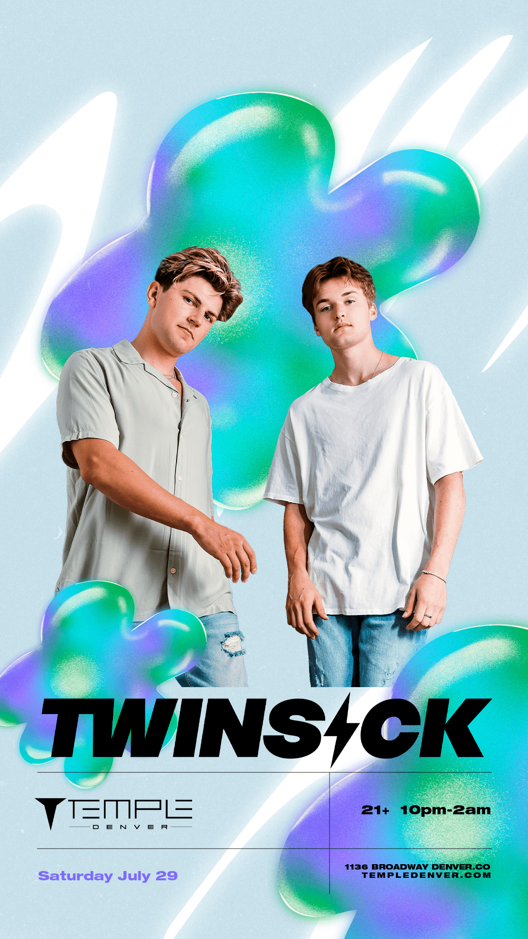 Twinsick Tickets at Temple Nightclub in Denver by Temple Nightclub Denver | Tixr