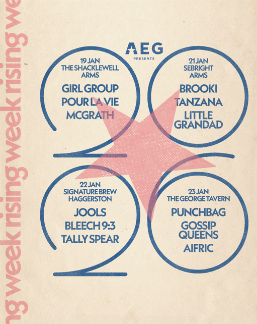 AEG Presents: Rising Week 2026 Tickets at Signature Brew Haggerston in ...