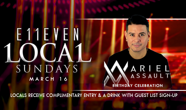 ARIEL ASSAULT Tickets at E11EVEN Miami in Miami by 11 Miami | Tixr