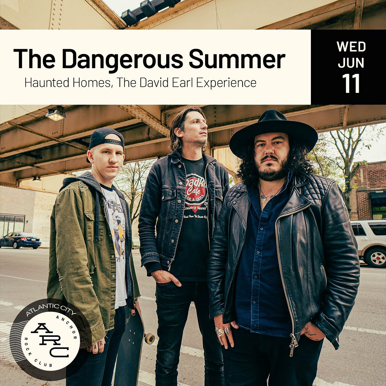 The Dangerous Summer Tickets at Anchor Rock Club in Atlantic City by ...