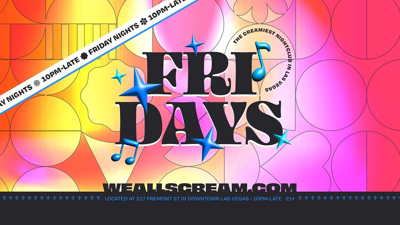 We All Scream Fridays Tickets at We All Scream in Las Vegas by We All ...