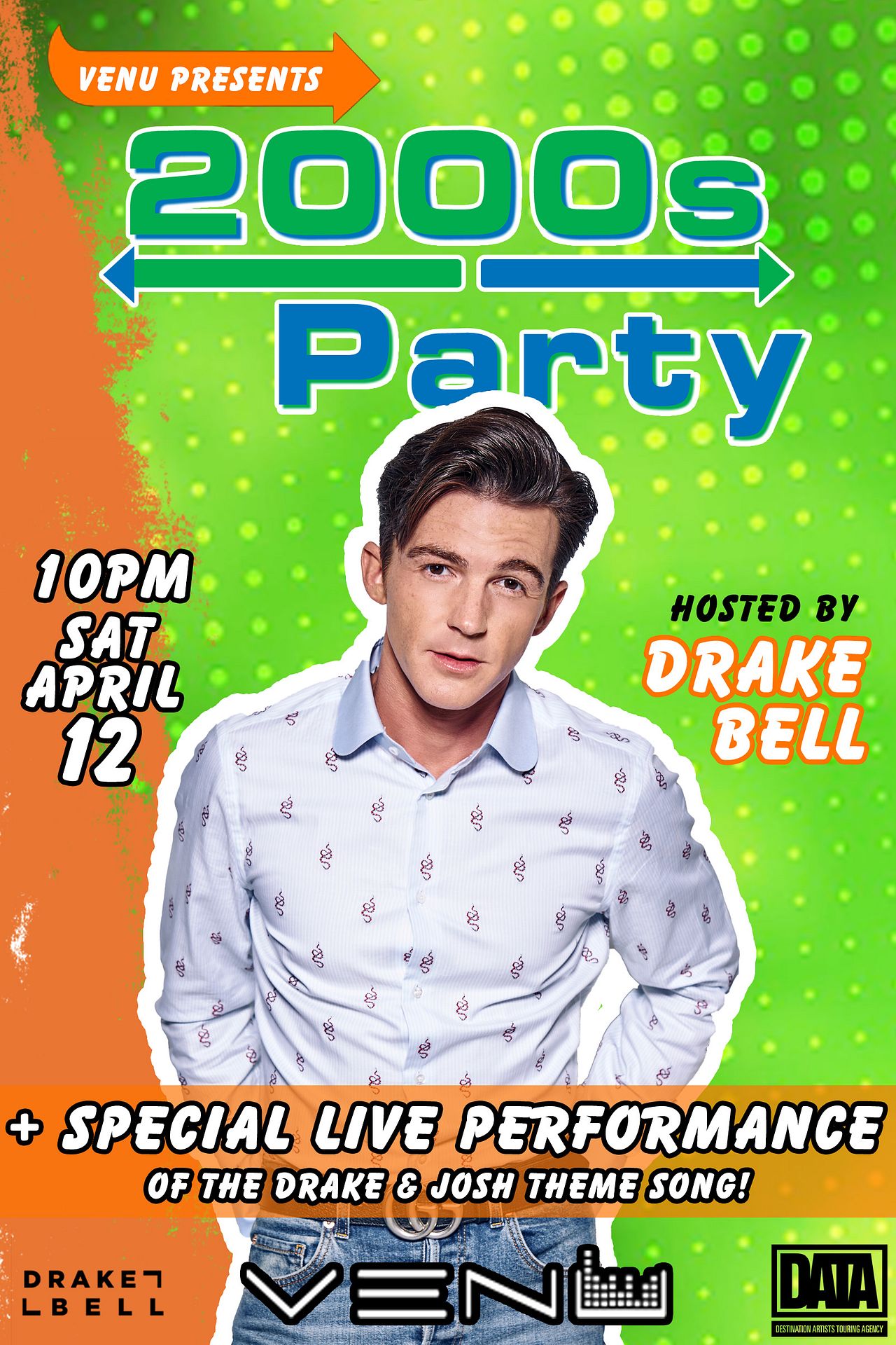 2000s Party - hosted by Drake Bell Tickets at VENU in Buffalo by VENU ...