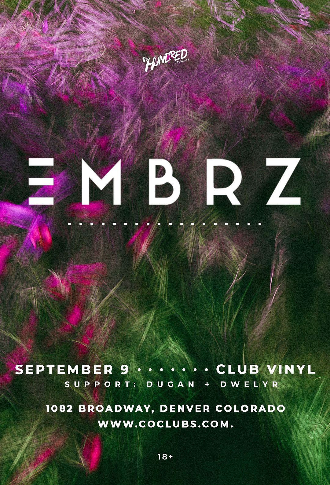 EMBRZ Tickets at Club Vinyl in Denver by Club Vinyl | Tixr