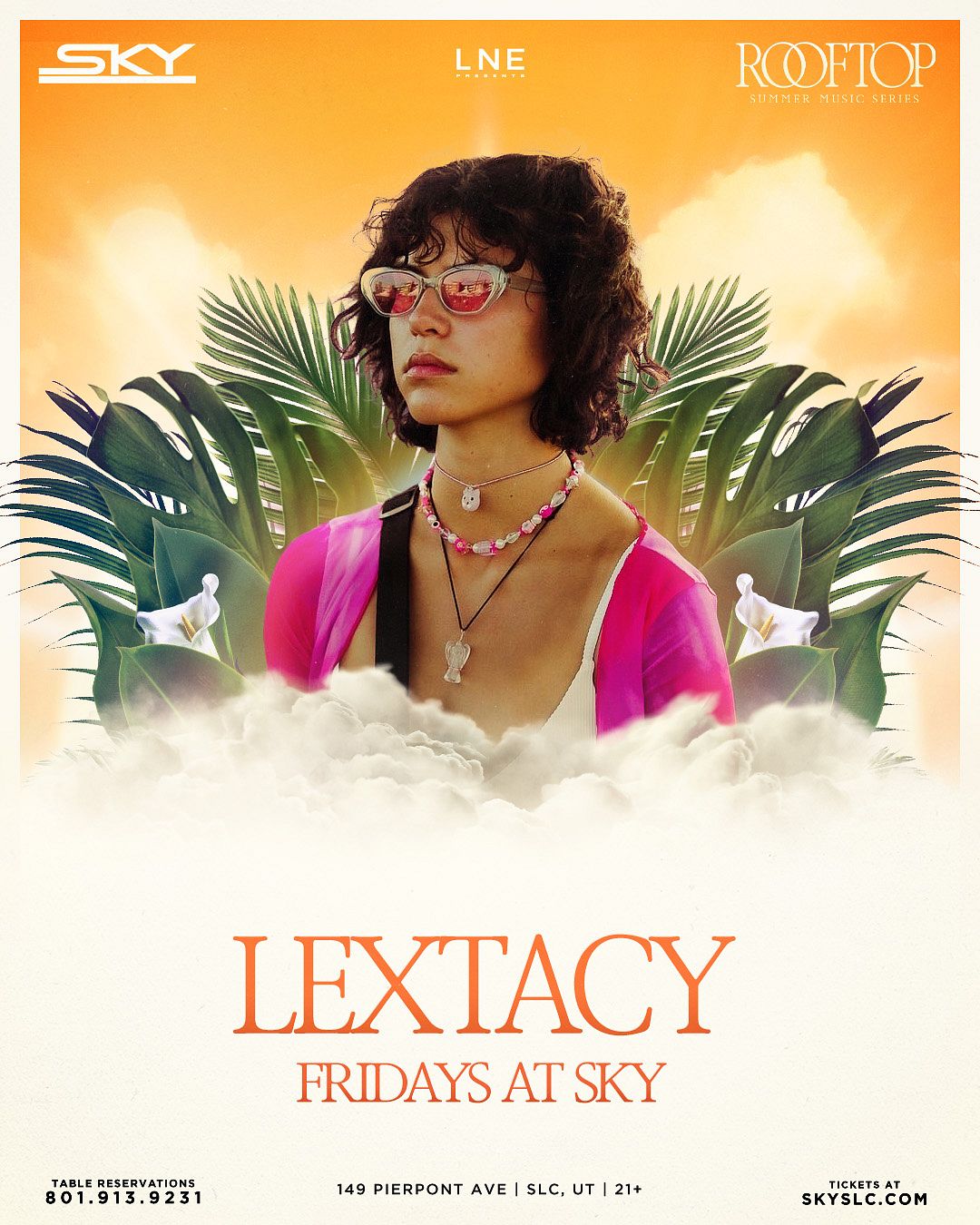 LEXTACY on SKY ROOFTOP Tickets at Sky SLC in Salt Lake City by SKY SLC | Tixr