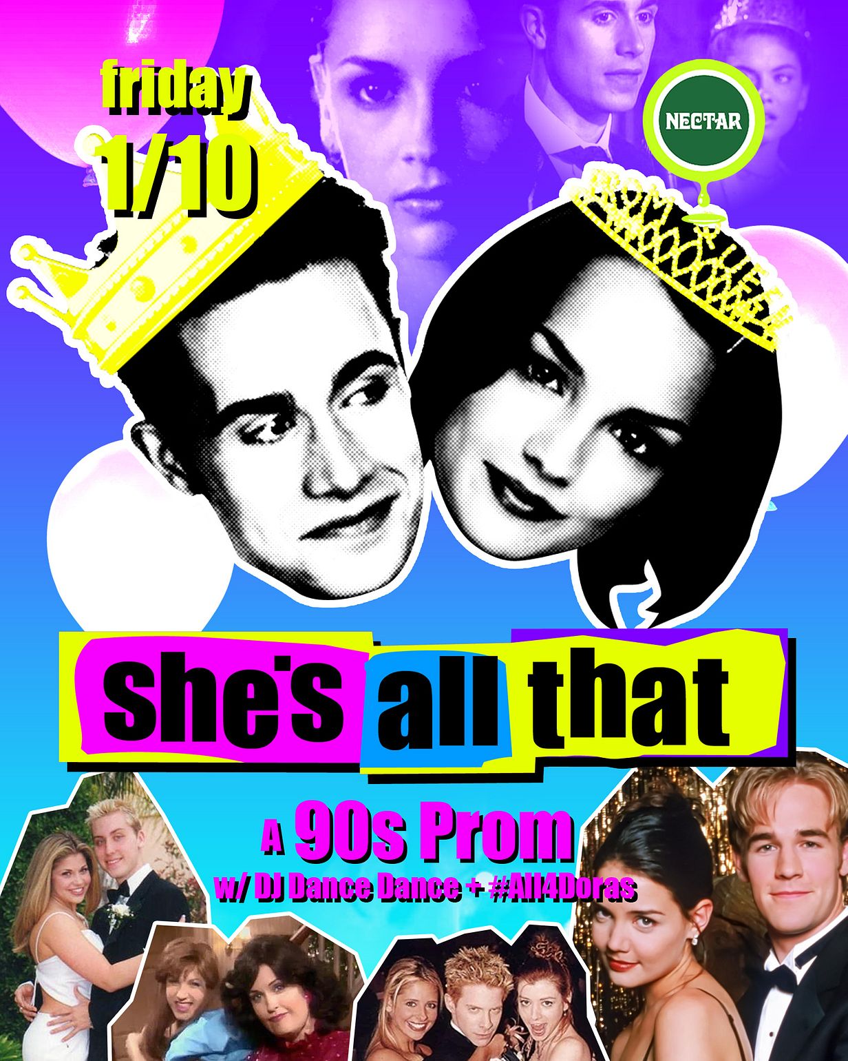 She's All That: A '90s Prom Party with DJ Dance Dance plus #All4Doras Tickets at Nectar Lounge ...