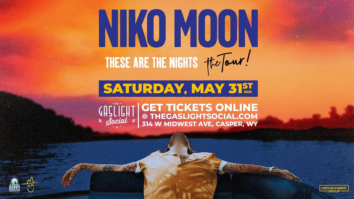 Niko Moon | These Are The Nights Tour Tickets at The Gaslight Social in ...