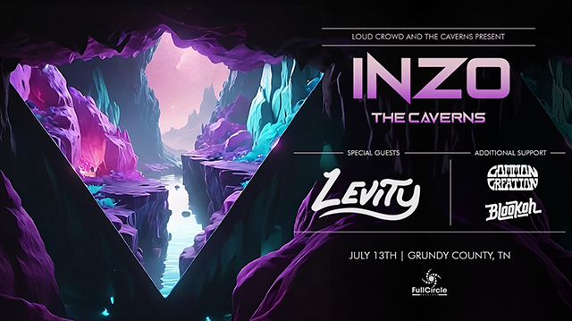 INZO in The Caverns with Levity & More Tickets at The Caverns in Pelham ...