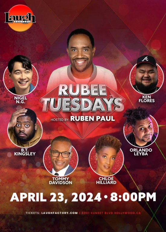 Rubee Tuesdays Tickets at Laugh Factory Hollywood in Los Angeles by ...