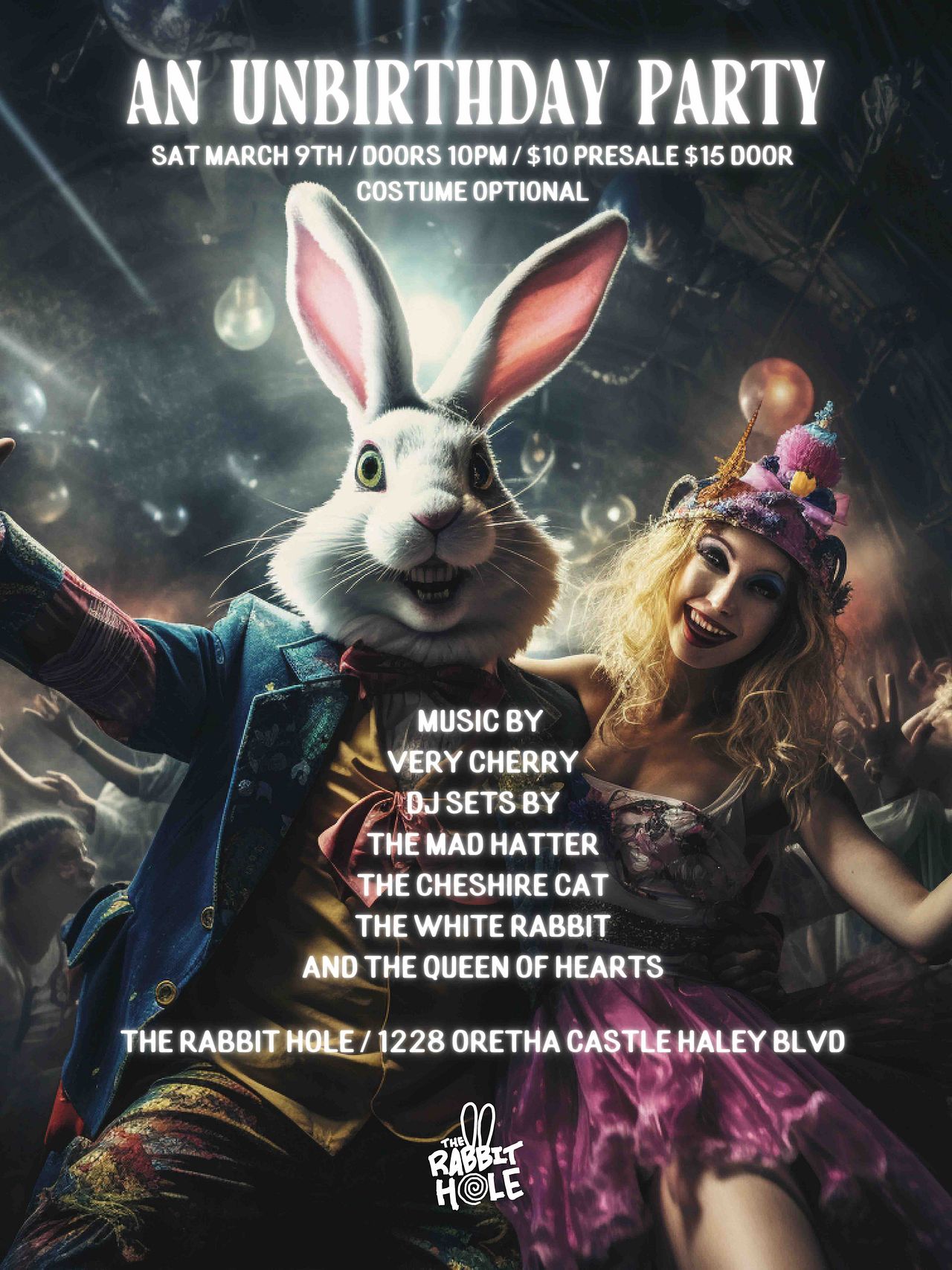 Rabbit Hole UN-Birthday Party! Tickets at The Rabbit Hole in New ...