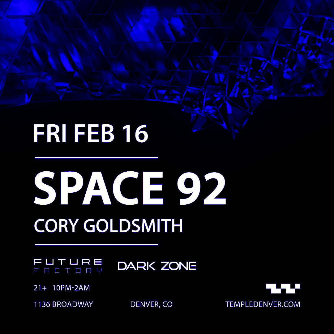 Space 92 Tickets at Temple Nightclub in Denver by Temple Nightclub ...