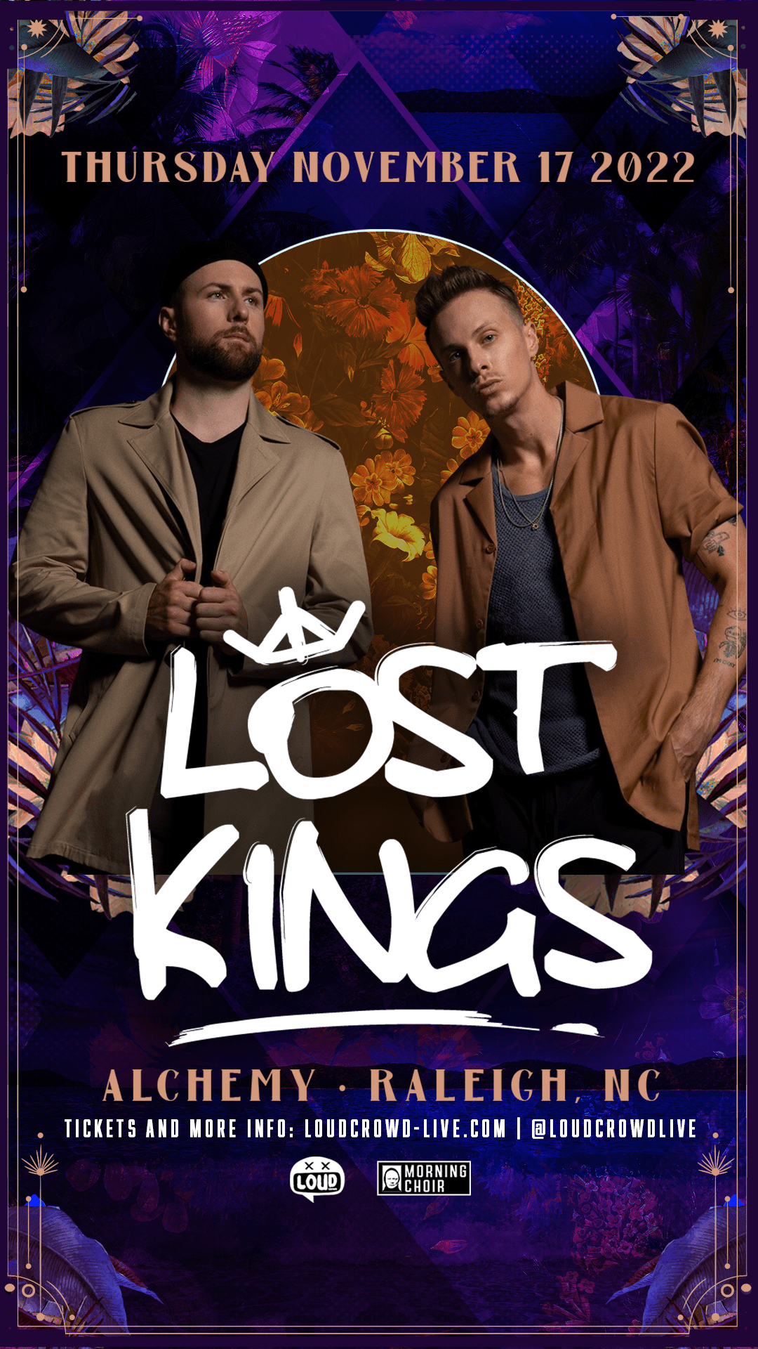 Lost Kings Tickets at Alchemy in Raleigh by Loud Crowd Raleigh/Durham ...