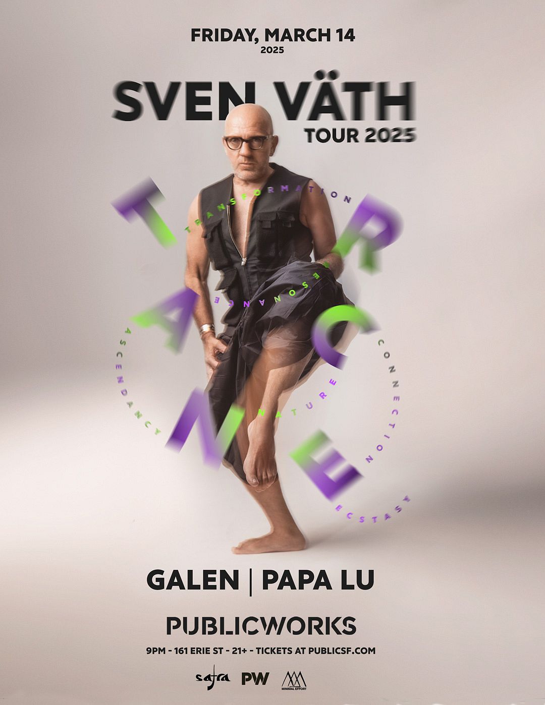 Sven Väth presented by Public Works, Safra & Minimal Effort Tickets at Public Works in San ...