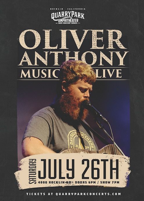 Oliver Anthony Music Live Tickets at Quarry Park Amphitheater in ...