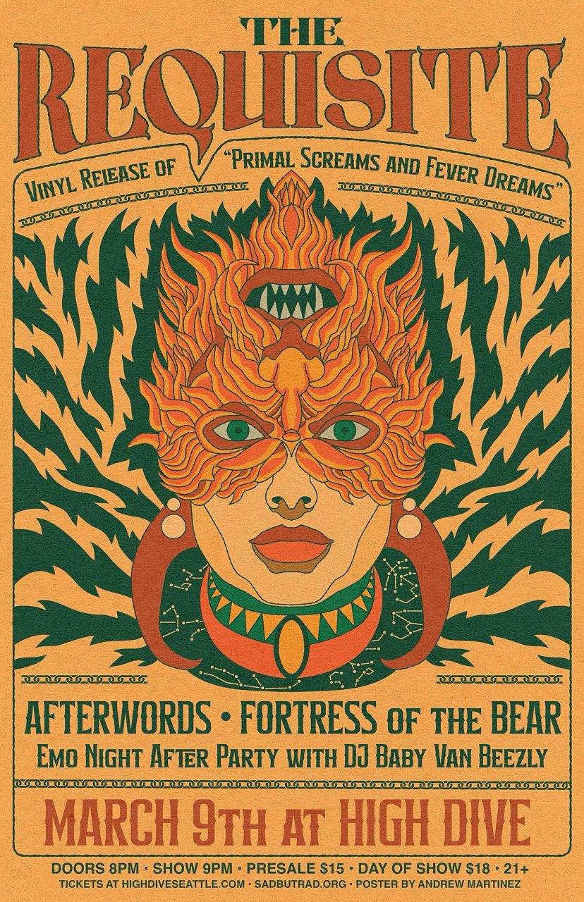 THE REQUISITE (album release) with Afterwords, Fortress Of The Bear and ...