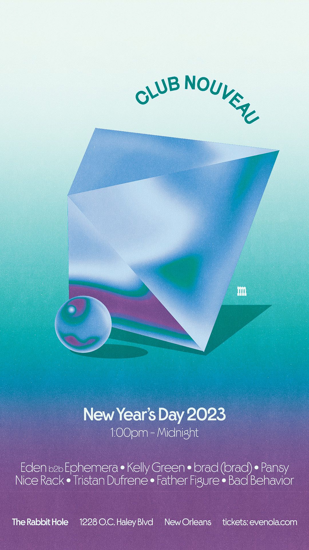 Club Nouveau Tickets at The Rabbit Hole in New Orleans by The Rabbit ...