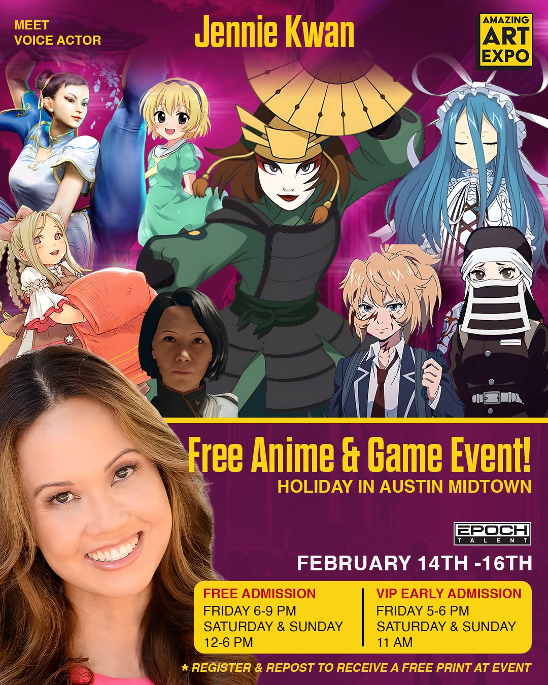 Free Horror Art & Cosplay Expo: Austin Tickets at Holiday Inn Austin ...
