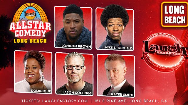 Friday All-Star Comedy Tickets at Laugh Factory Long Beach in Long ...