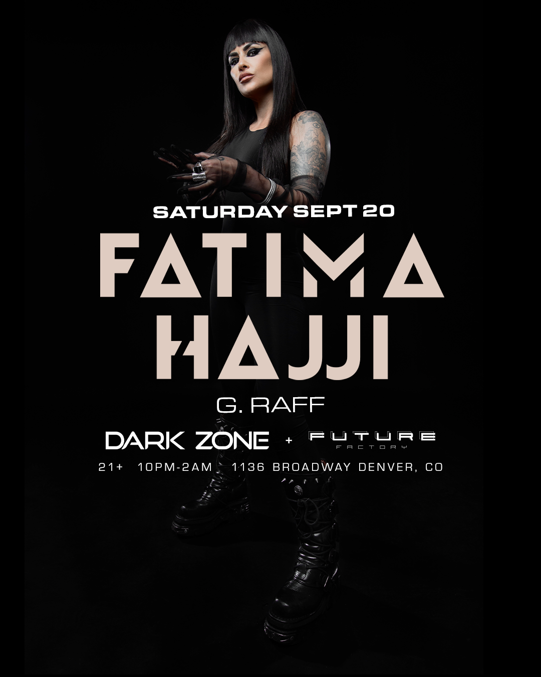 Fatima Hajji Tickets at Temple Nightclub in Denver by Temple Nightclub ...
