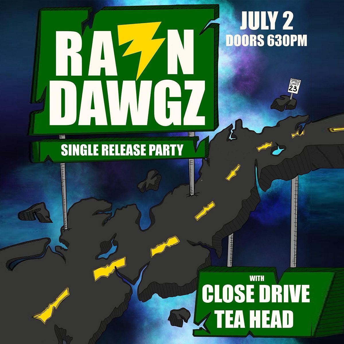Rain Dawgz - Single Release Party Tickets at Anchor Rock Club in ...