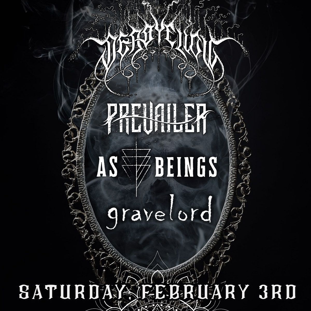 Deadyellow / Prevailer / As Beings / gravelord Tickets at Anchor Rock ...