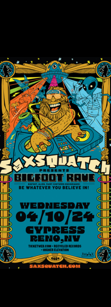 Saxsquatch Tickets at Cypress Reno in Reno by Cypress Reno | Tixr