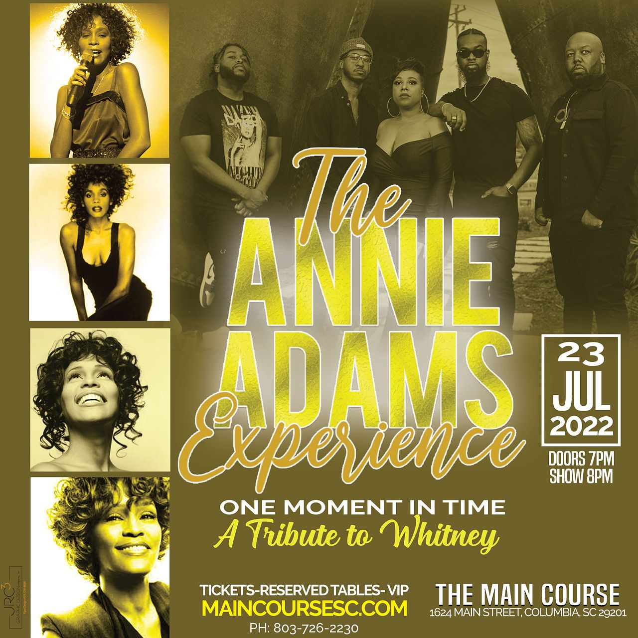 The Annie Adams Experience(Whitney Houston Tribute Tickets at Main ...