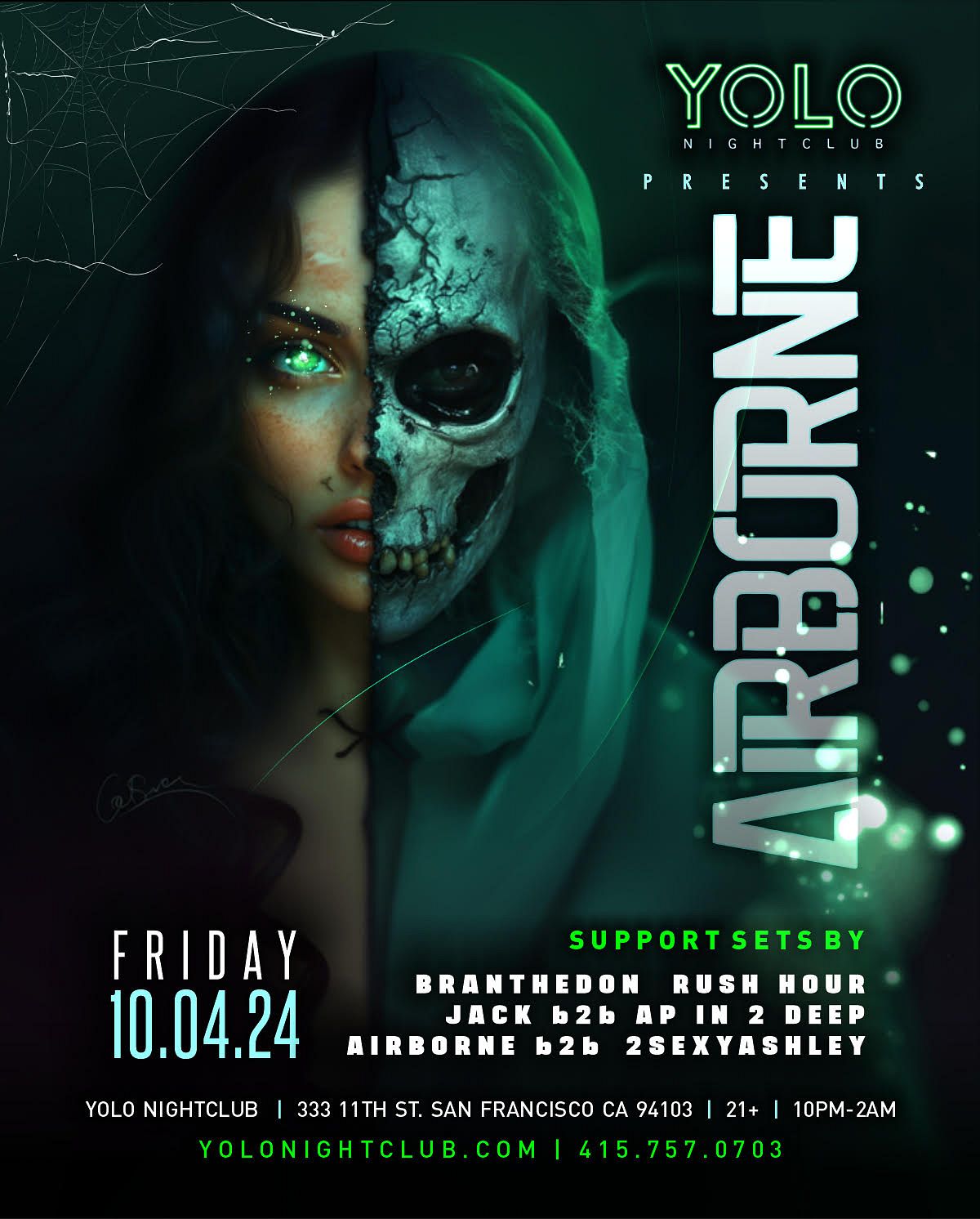 AIRBORNE Tickets at YOLO Nightclub in SF by YOLO Nightclub | Tixr