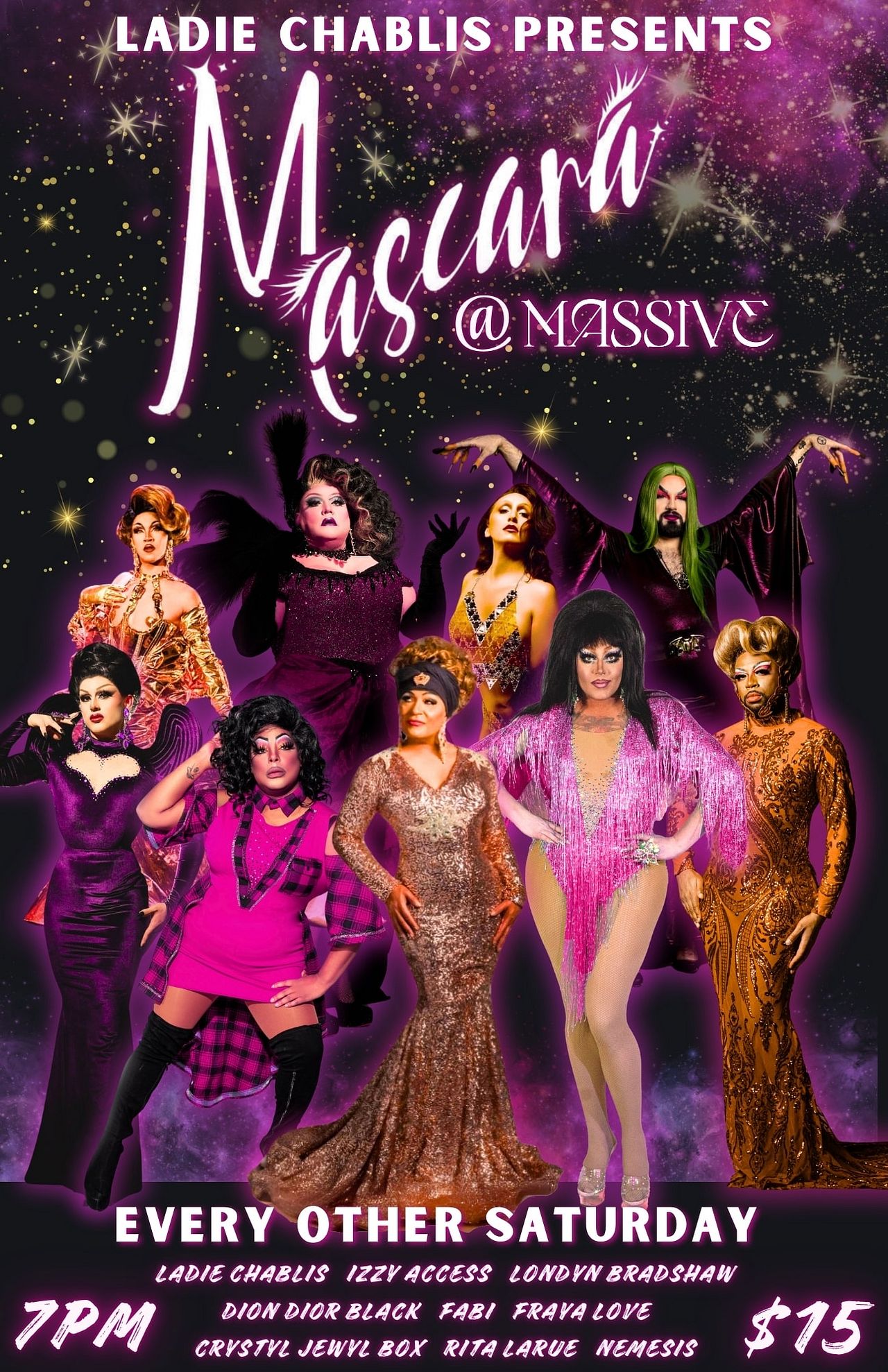 MASCARA | A Legendary Drag Show Tickets at Massive in Seattle by ...