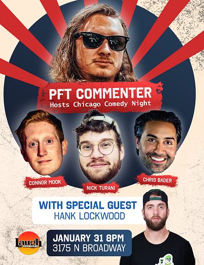 Barstool PFT Commenter Hosts: Chicago Comedy Night Vol. 3 Tickets at ...